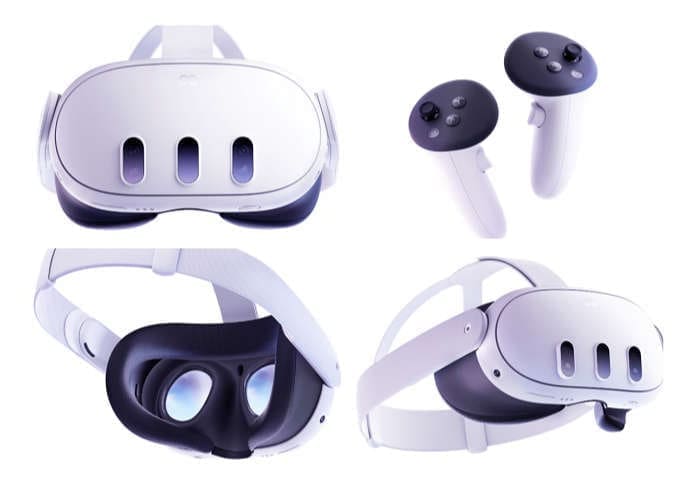 Meta Quest 3 με Snapdragon XR2 Gen 2